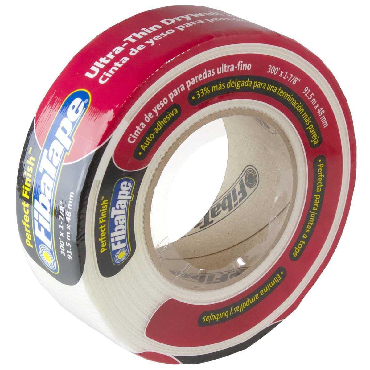 FibaTape Perfect Finish Ultra-Thin Drywall Mesh Tape 1-7/8" X 300'