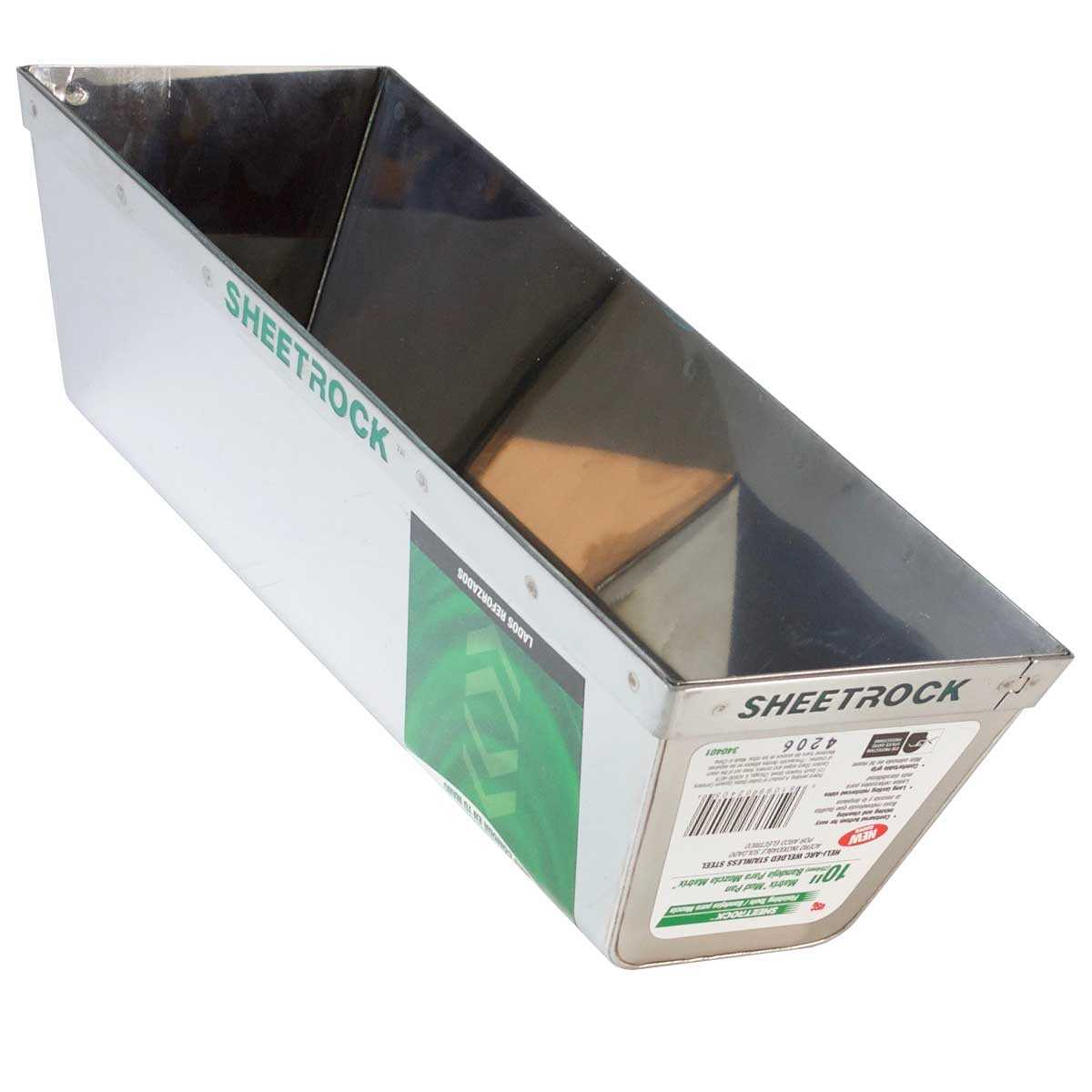 Sheetrock 10" Matrix Mud Pan with Reinforced Band | All-Wall.com