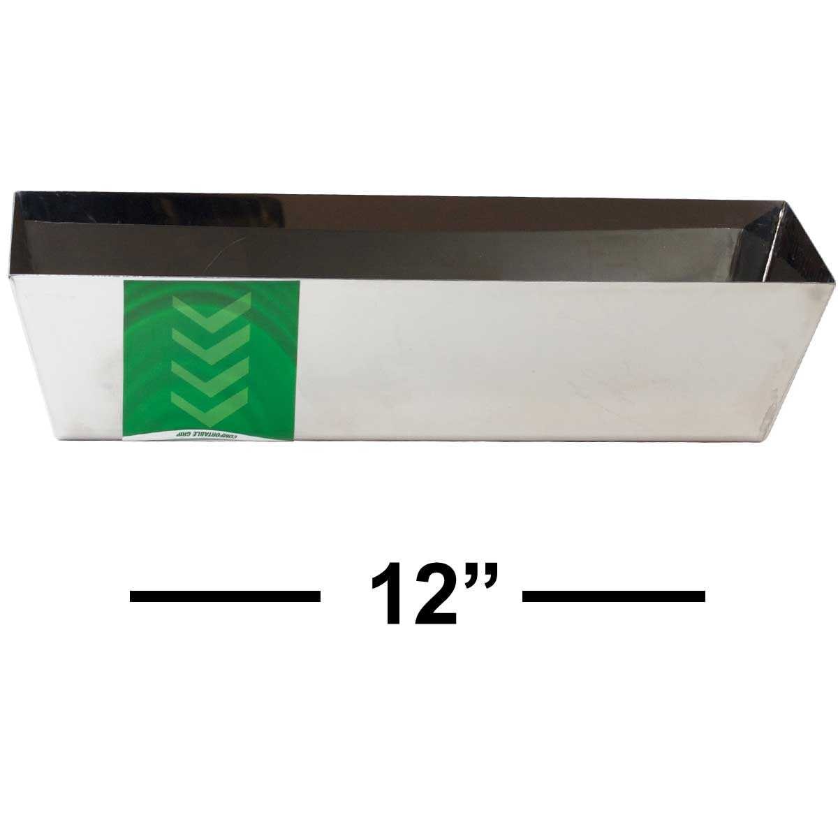 Sheetrock 12" Classic Stainless Steel Mud Pan