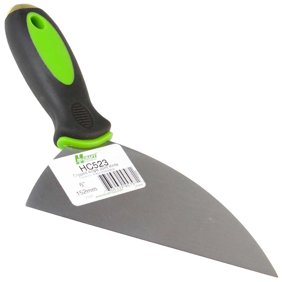 Kraft 6 Inch Clipped Drywall Joint Knife
