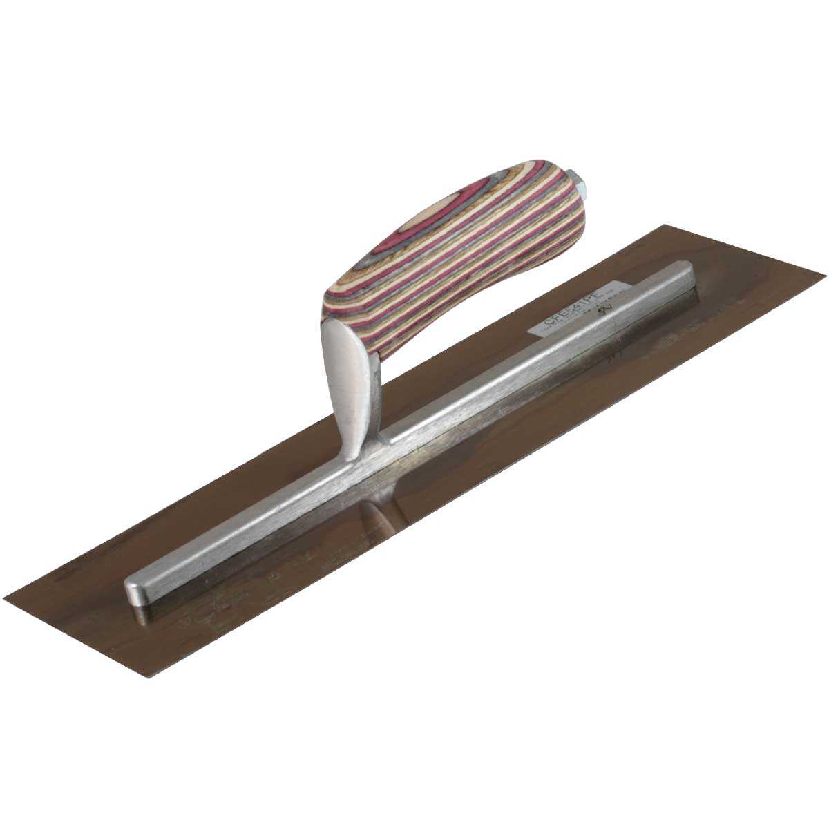 Kraft Elite Series Golden Stainless Steel Trowel with Wood Handle 14" x ...