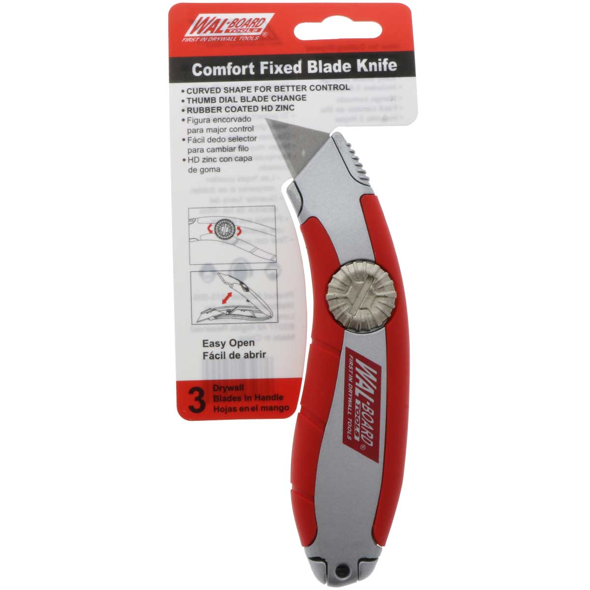 Wal-Board Comfort Fixed Blade Utility Knife