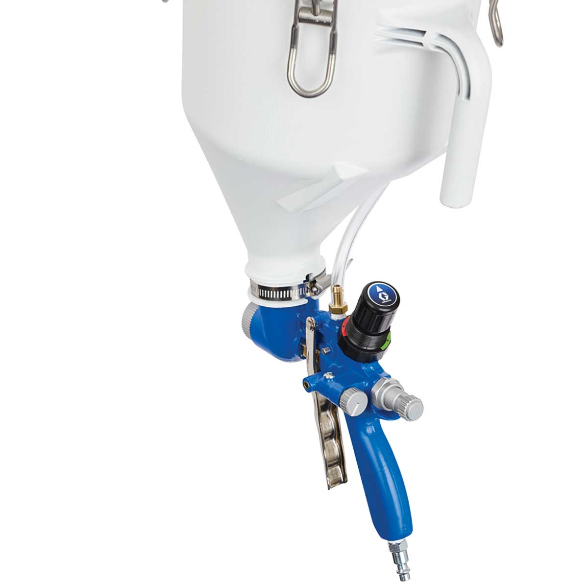 Graco FastFinish Pressure-Boosted Hopper Gun 25D496
