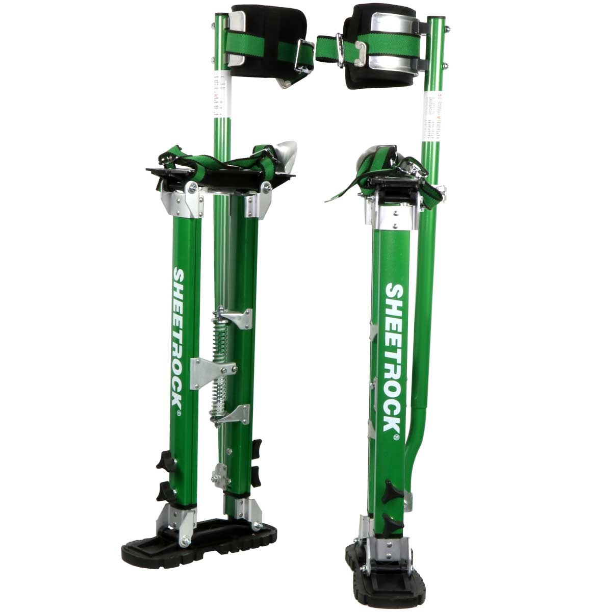Sheetrock Tools Magnesium Drywall Stilts 24" - 40"