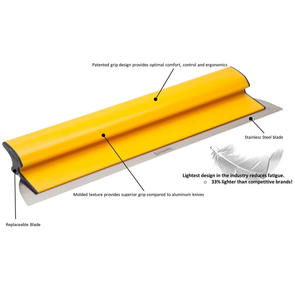 TapeTech 14" Premium Finishing Knife PFK14TT