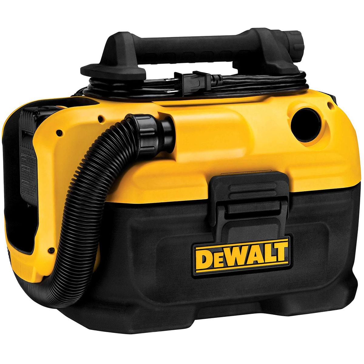 DeWalt 20V MAX 2 Gallon Cordless/Corded Wet-Dry Vacuum DCV581H