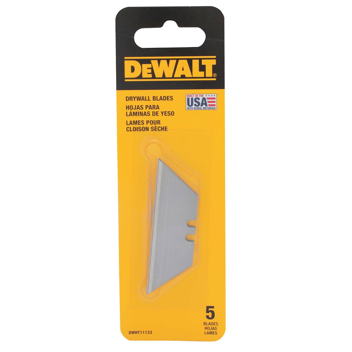 DeWalt Utility Blades 5pk DWHT11133
