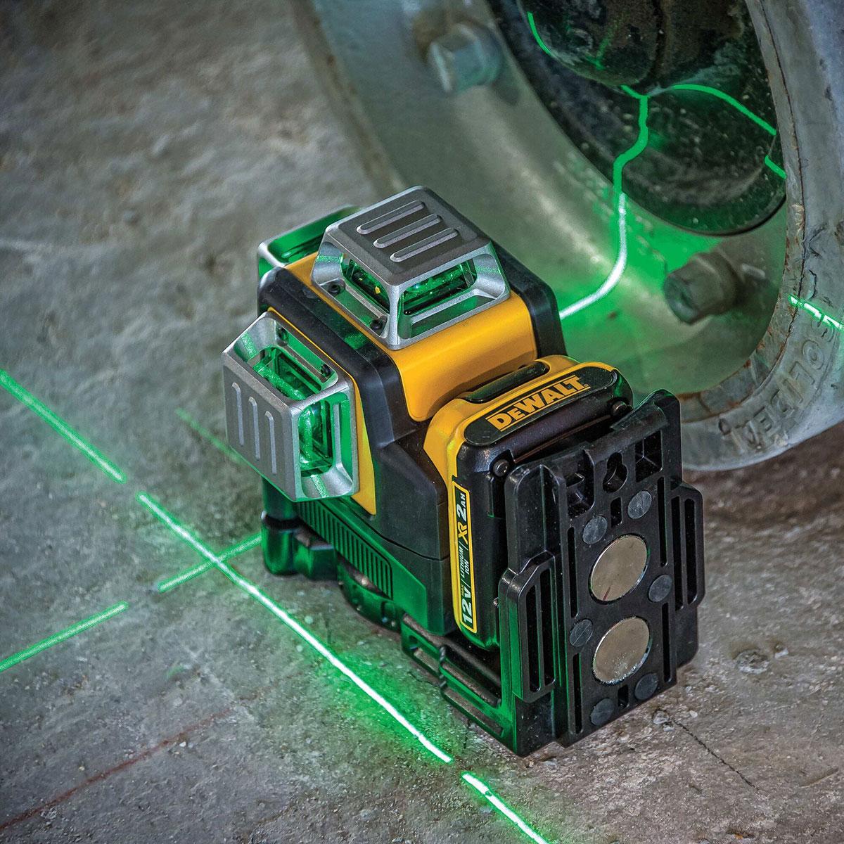 DeWalt 12V MAX 3 x 360 Green Line Laser DW089LG-QU