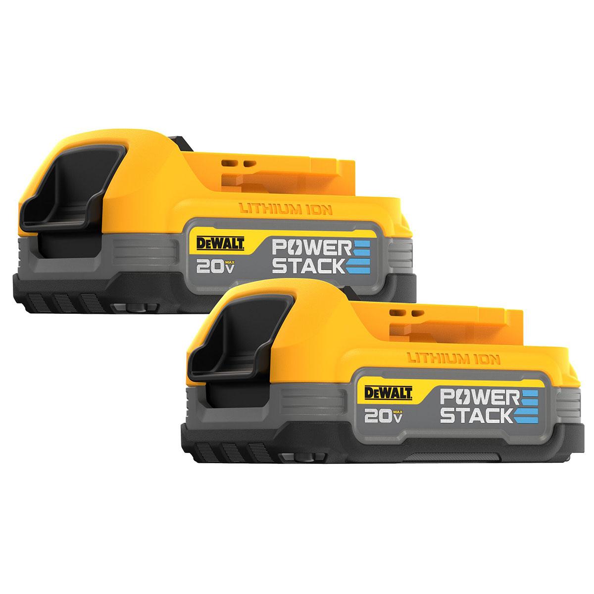 DeWalt 20V MAX POWERSTACK Compact Battery 2pk DCBP034-2