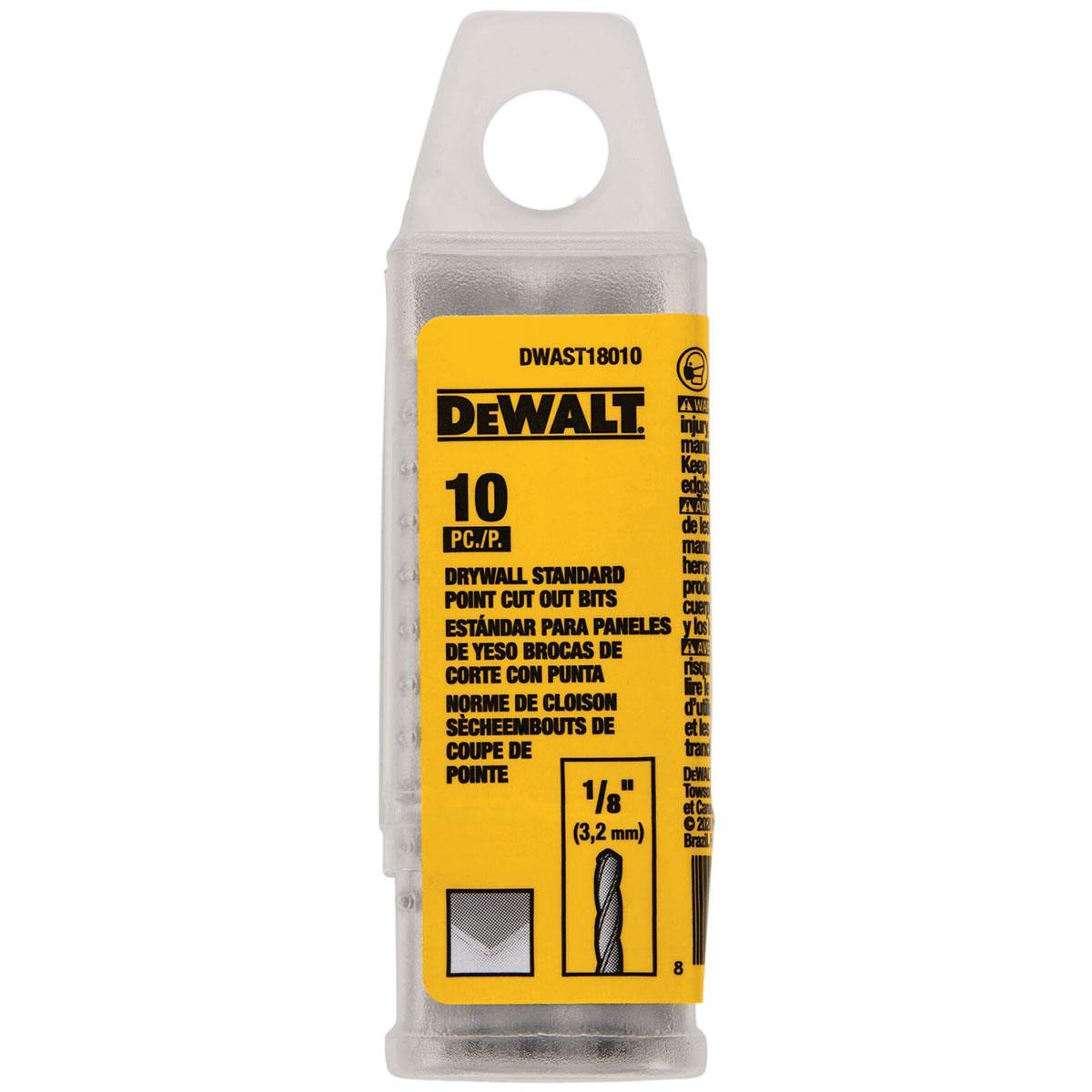 DeWalt Standard Point Cut-Out Bit 2pk DWAST18010