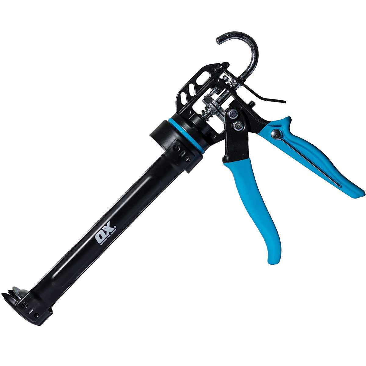 OX Pro Series 10oz Heavy Duty Caulk Gun with 12:1 Thrust Ratio
