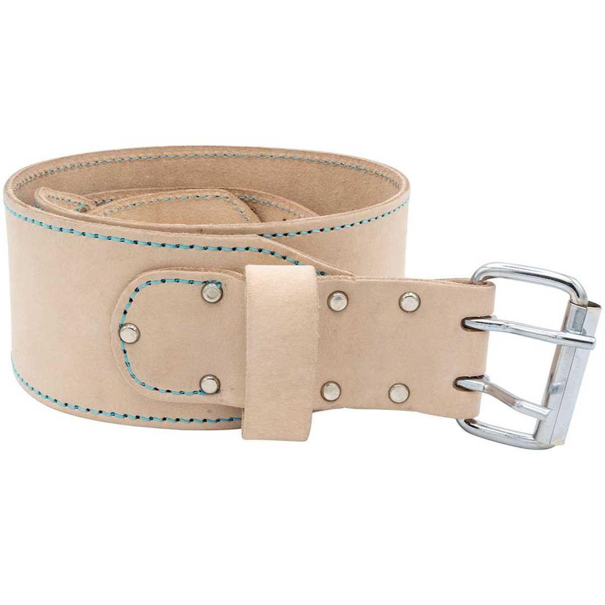 OX Pro Series White Leather 3" Tool Belt Large