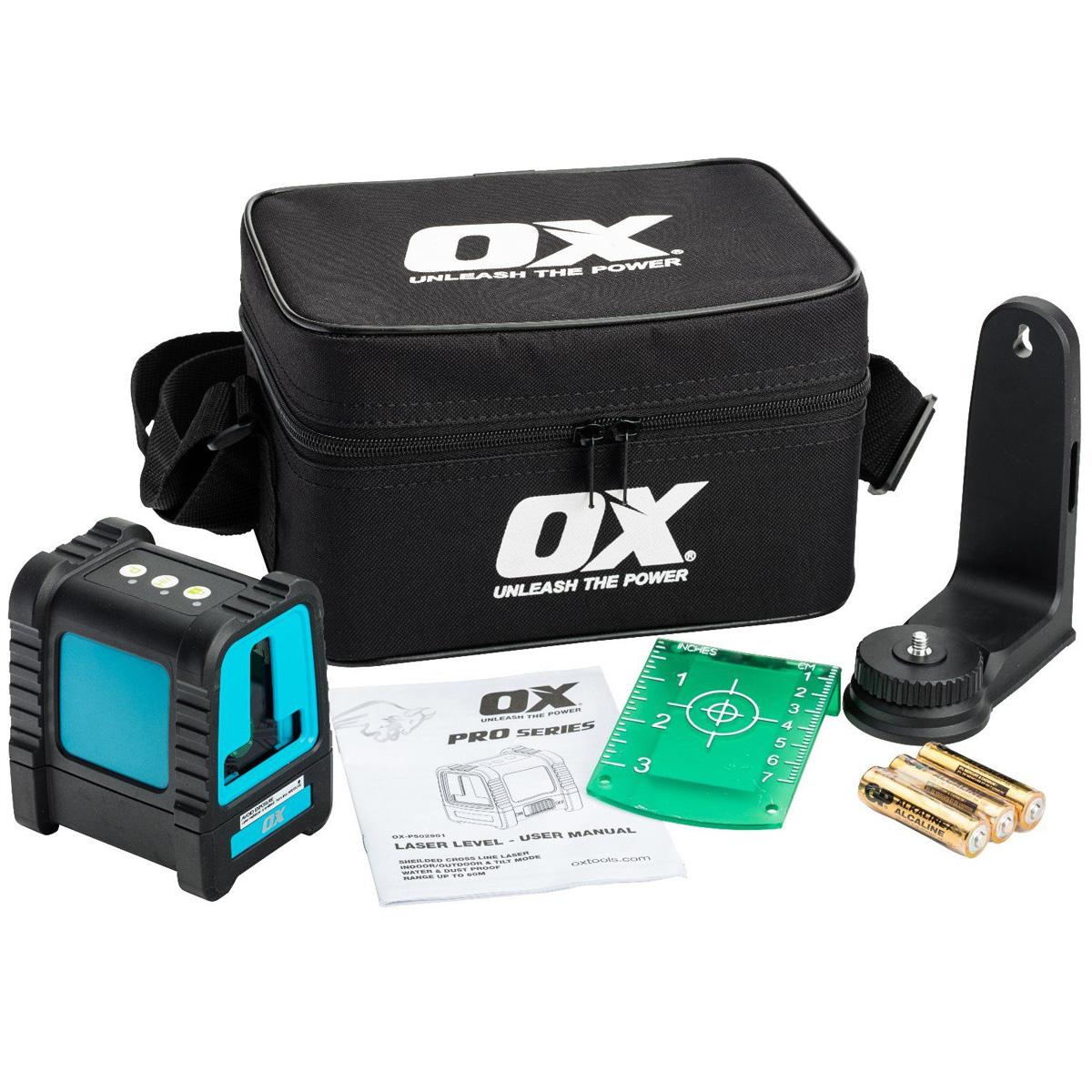 OX Pro Series Green Line Laser Level