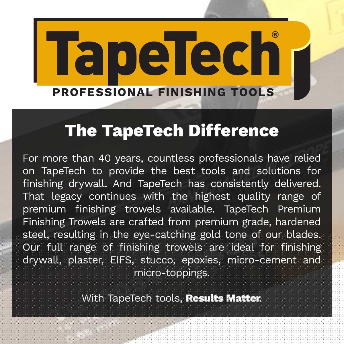 TapeTech Curved Trowel TG140565-PSCU | All-Wall.com