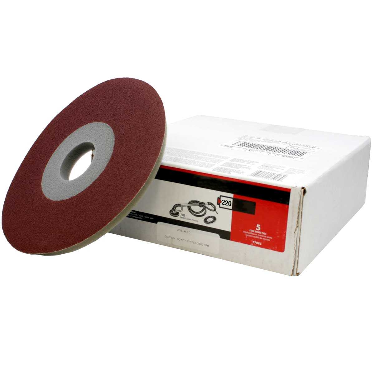 Porter Cable 9" 7800 Sanding Pads 220 Grit 5ct