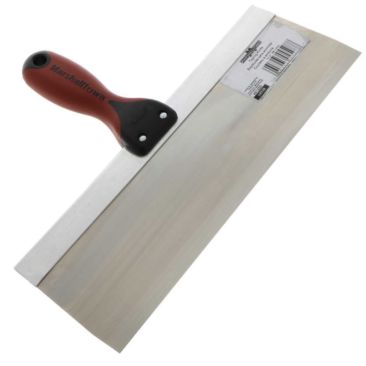 Marshalltown 12" Stainless Steel Durasoft 2 Handle Drywall Taping Knife ...