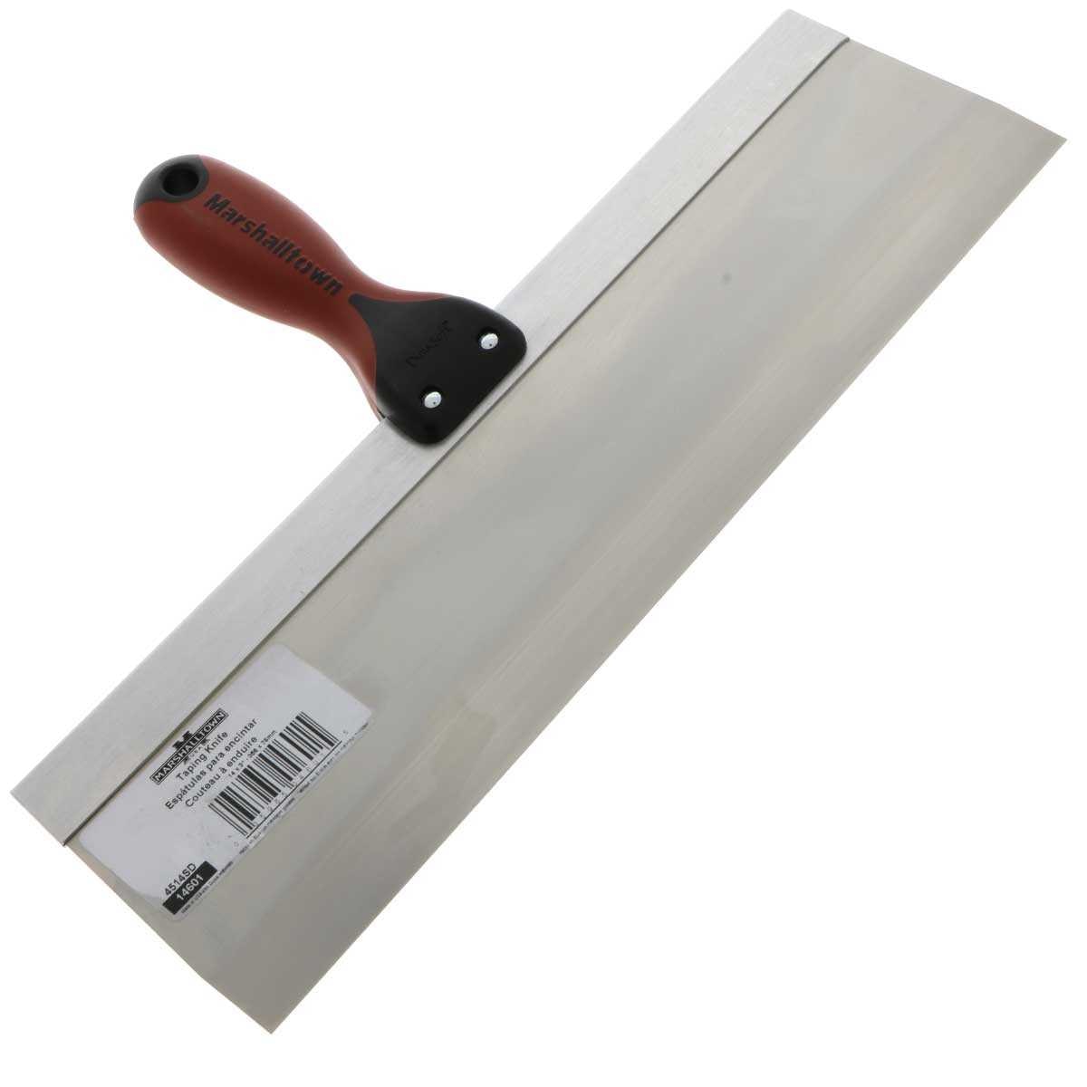Marshalltown 14" Stainless Steel Durasoft 2 Handle Drywall Taping Knife ...
