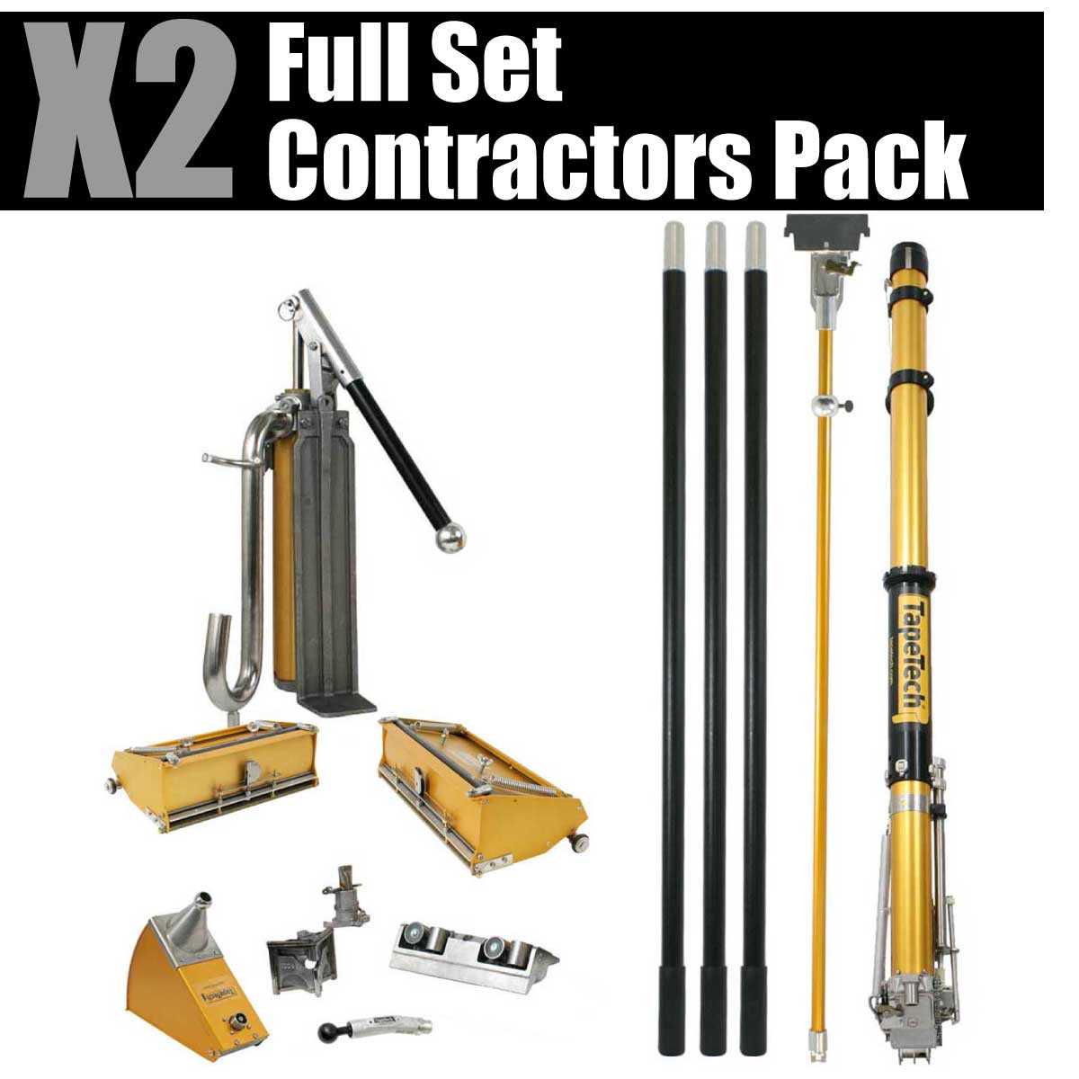 TapeTech Full Set X2 Contractors Pack