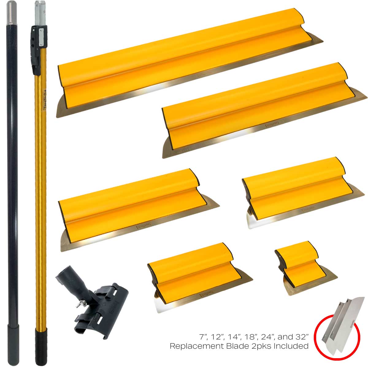 TapeTech | Pro Finishing Knife Set | All-Wall