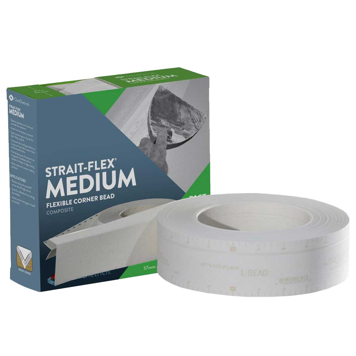 Strait-Flex Medium Corner Bead 100' SM-100