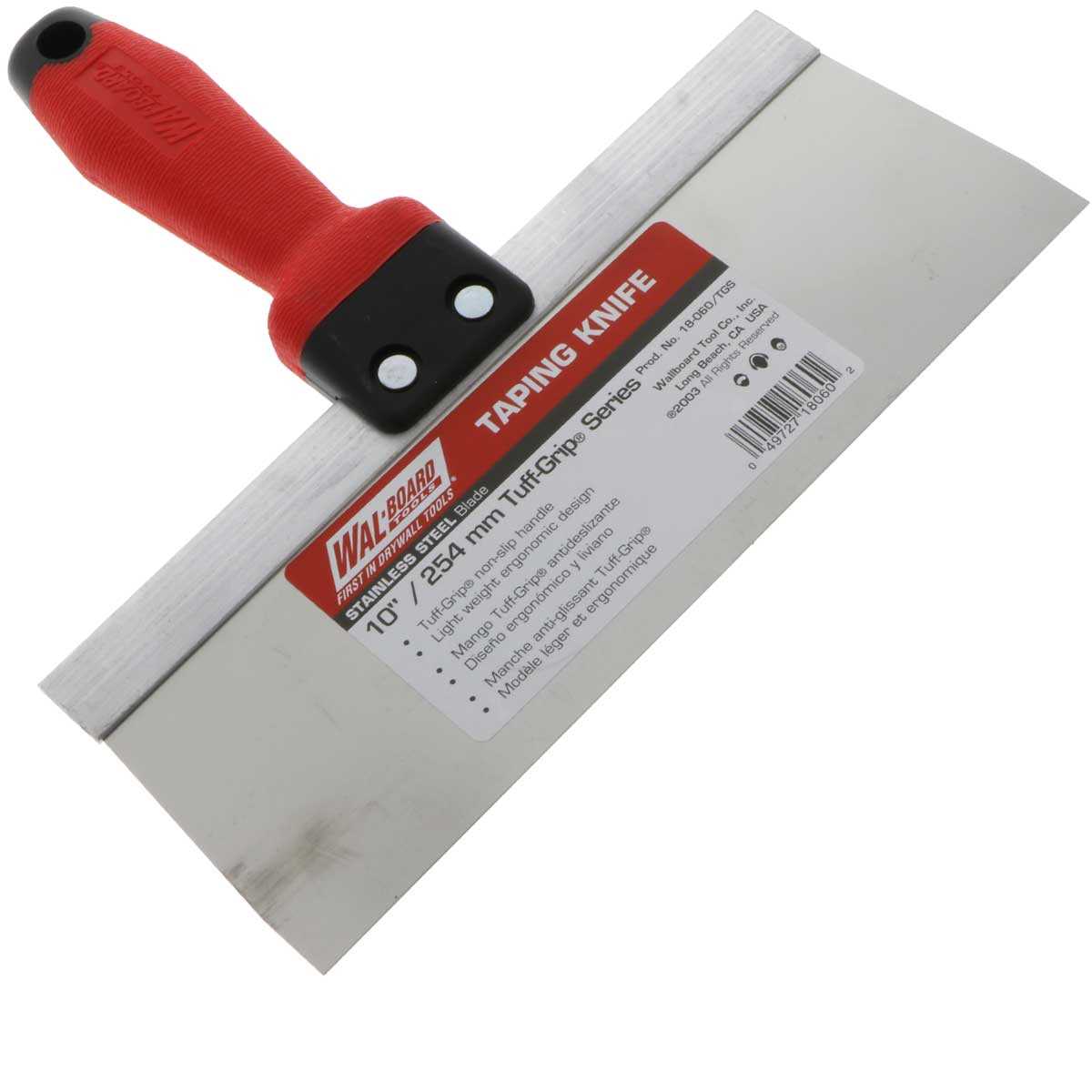 Wal-Board 12" Tuff-Grip Stainless Steel Drywall Taping Knife 18-062